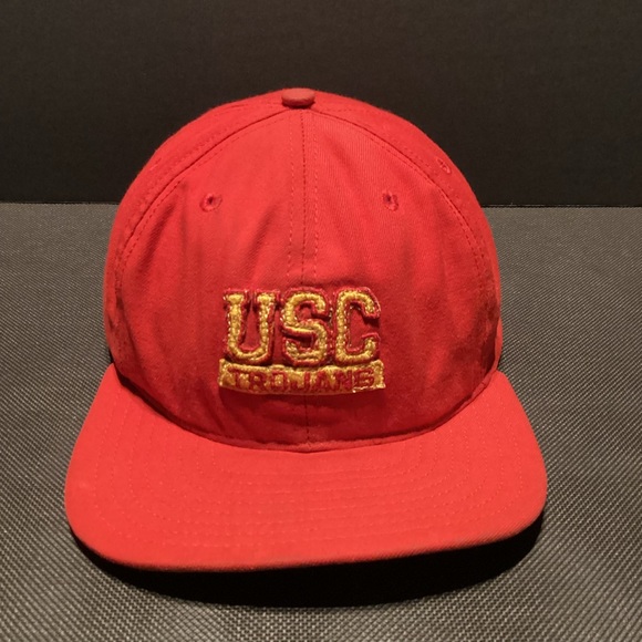 New Era | Accessories | Vintage Usc Trojans 0 Wool Made In Usa Fitted ...